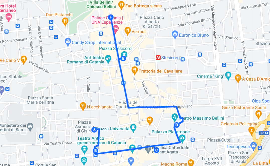 Catania, alla scoperta dei luoghi di Vincenzo Bellini: ITINERARIO e ...